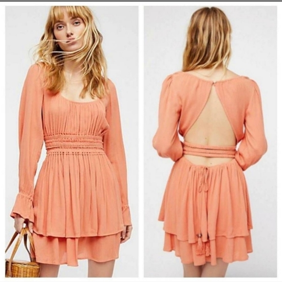 Free People | Dresses | Free People Much Ado Backless Mini Dress | Poshmark